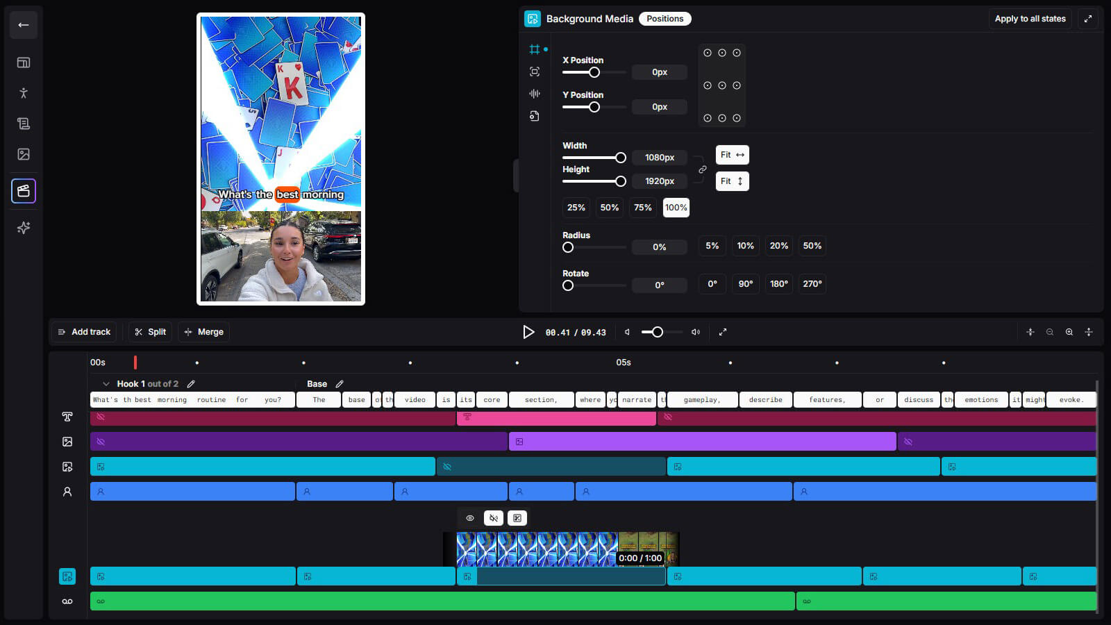 AI-Powered Prompt-Based Video Editor | Poolday